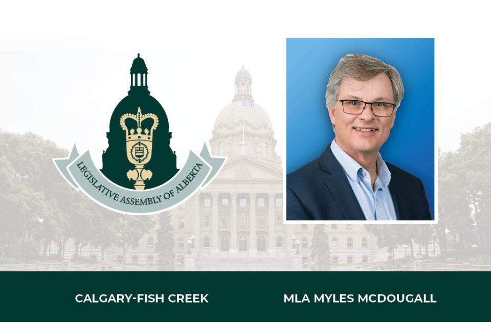 February 2025 MLA Report - Calgary Fishcreek - Myles McDougall - MyCalgary