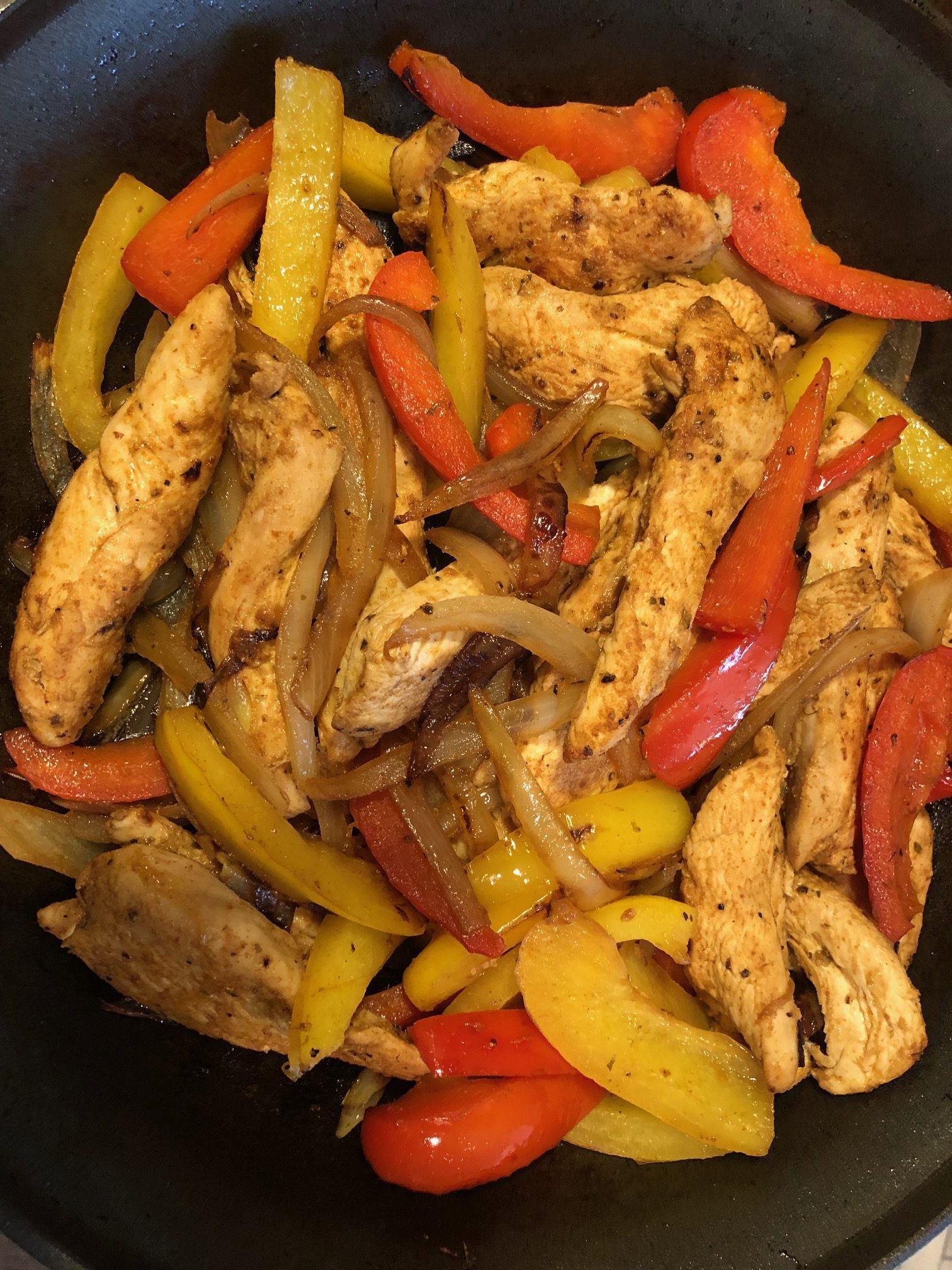 One Pan Chicken Fajitas - MyCalgary