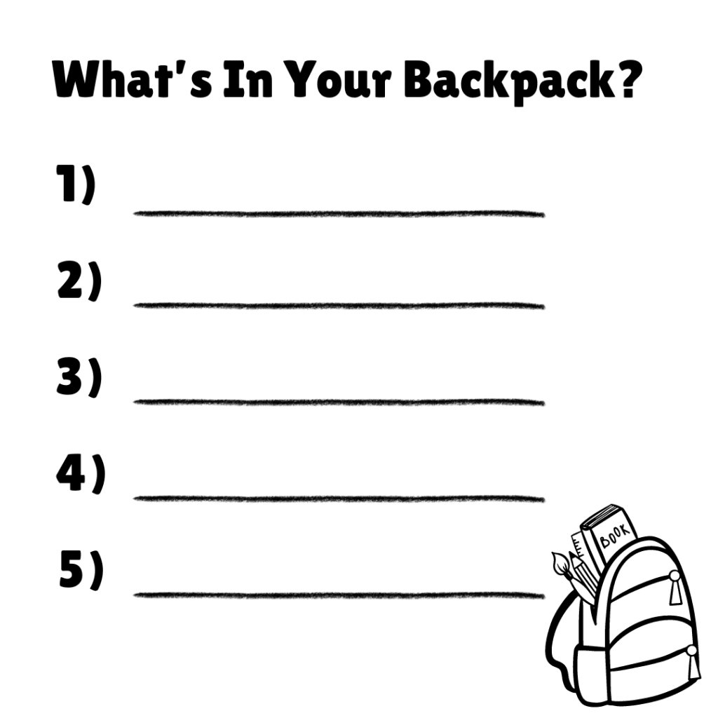 What's In Your Backpack? - MyCalgary