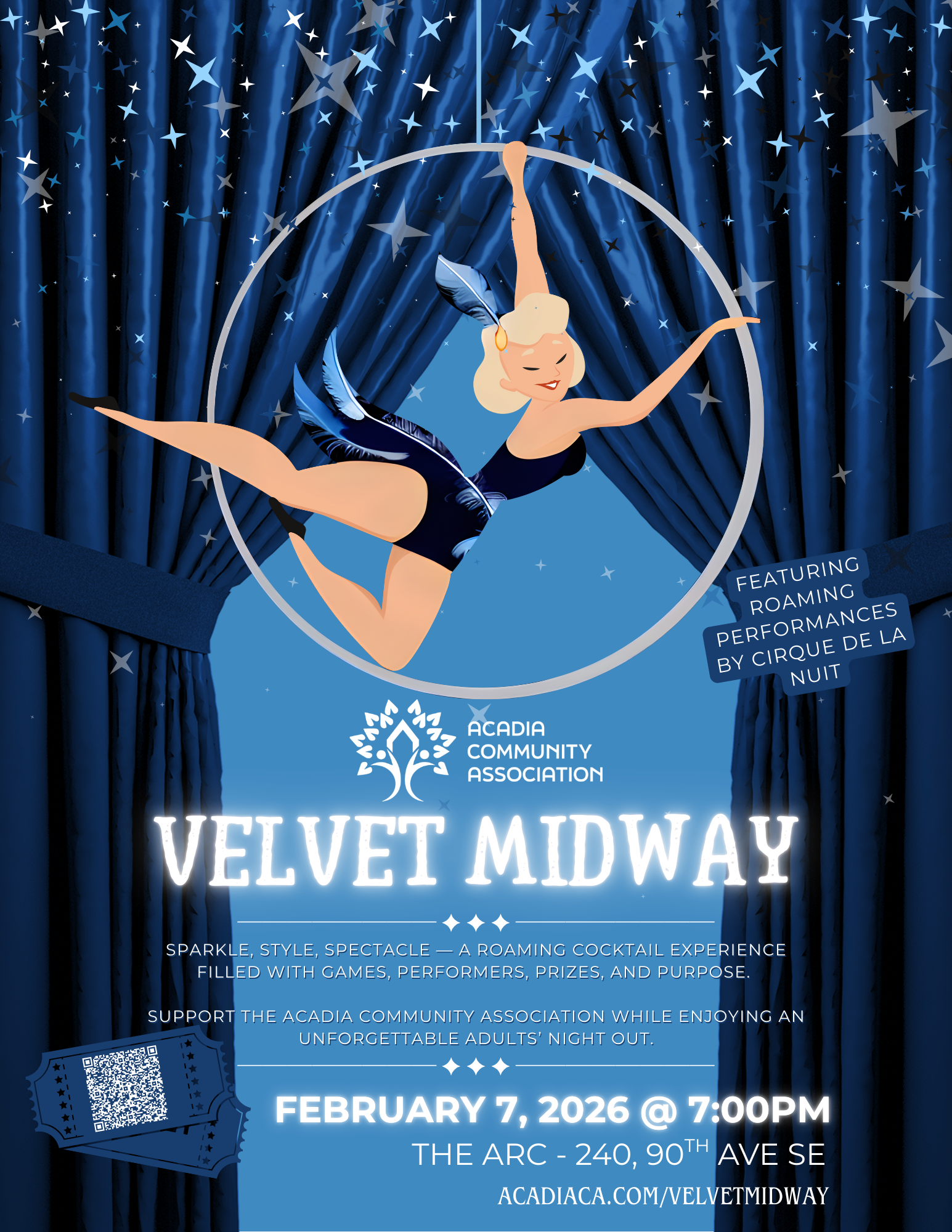 Acadia's Velvet Midway Event in February - MyCalgary