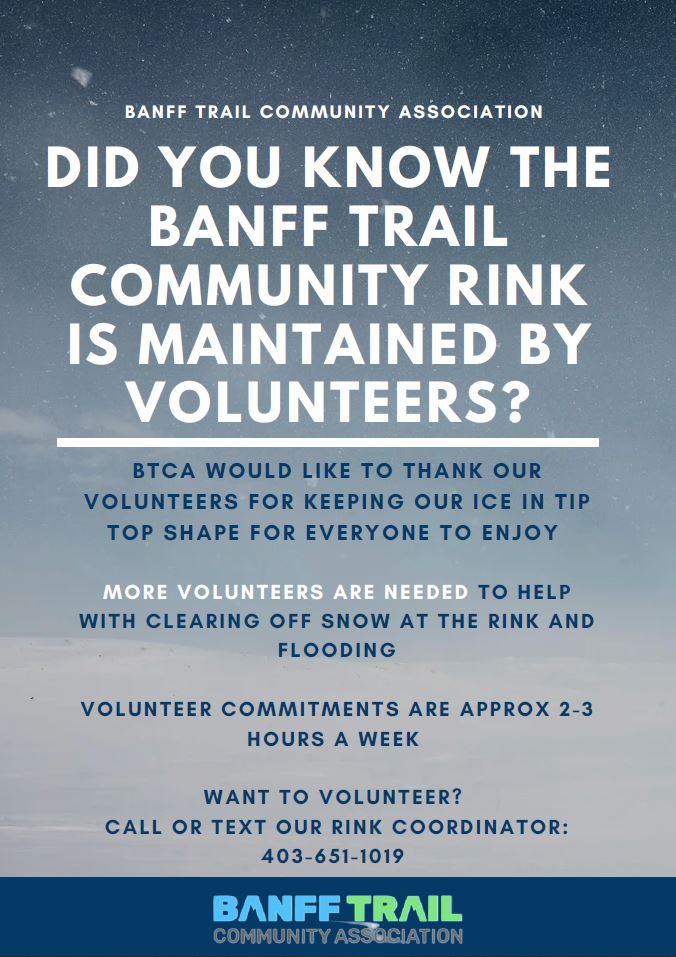 Banff Trail's Ice Rink Volunteers - MyCalgary